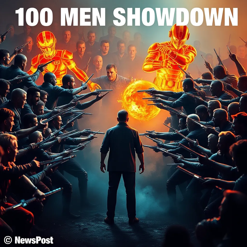 The Ultimate Showdown: 100 Men Challenge One Winston : LevelUpTalk