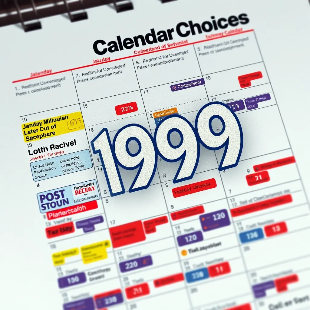 Navigating the Most Complicated Calendar of 1999 : LevelUpTalk
