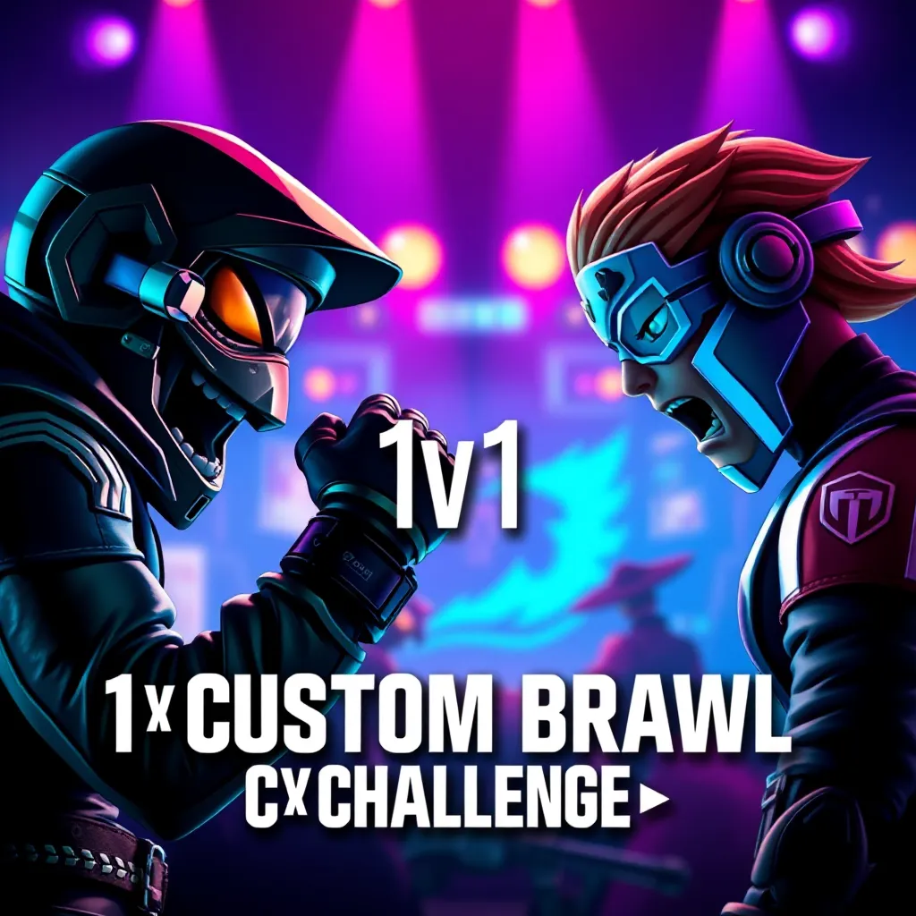Custom Brawl: Challenging Toxic Haters in 1v1 Fight : LevelUpTalk