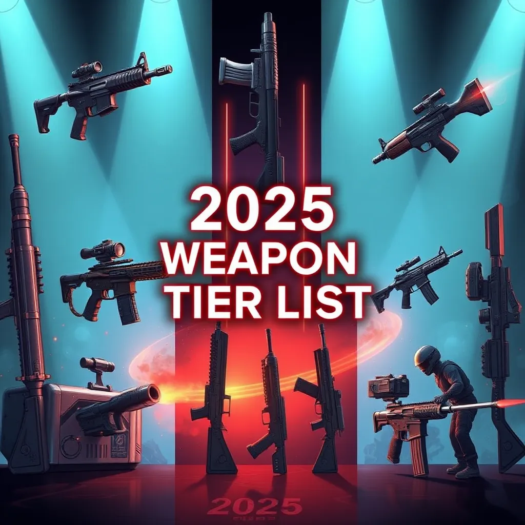 Ultimate Weapon Tier List for Gamers in 2025 : LevelUpTalk