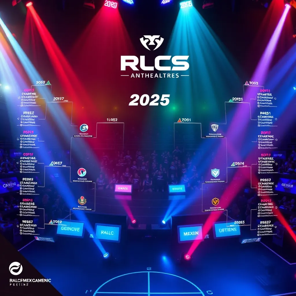 2025 RLCS NA LCQ Seeding and Bracket Breakdown Revealed : LevelUpTalk