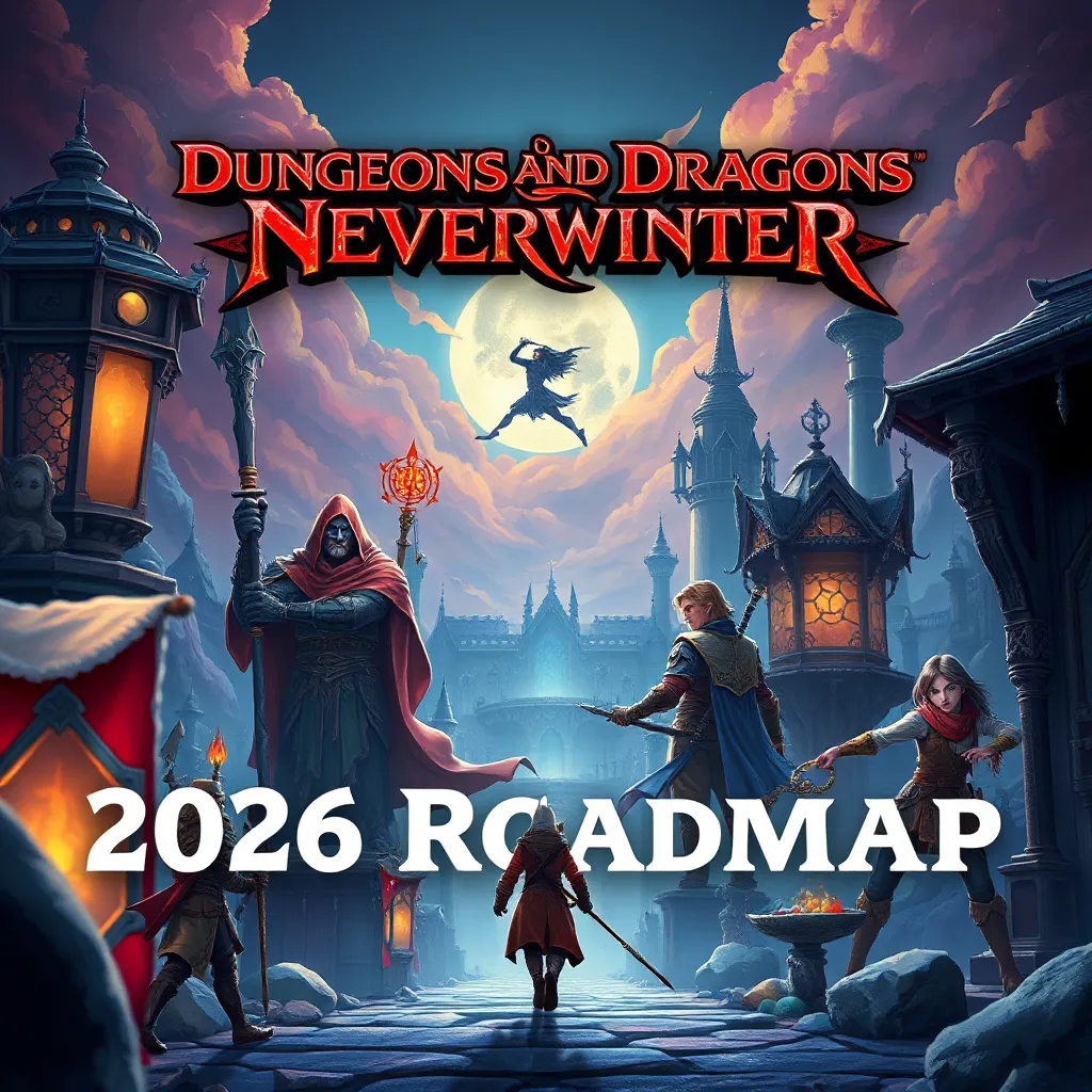 2026 Roadmap for Dungeons and Dragons: Neverwinter : LevelUpTalk