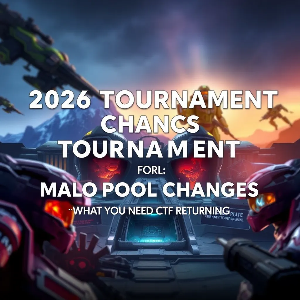2026 Halo Tournament Map Pool Changes: What You Need to Know! : LevelUpTalk
