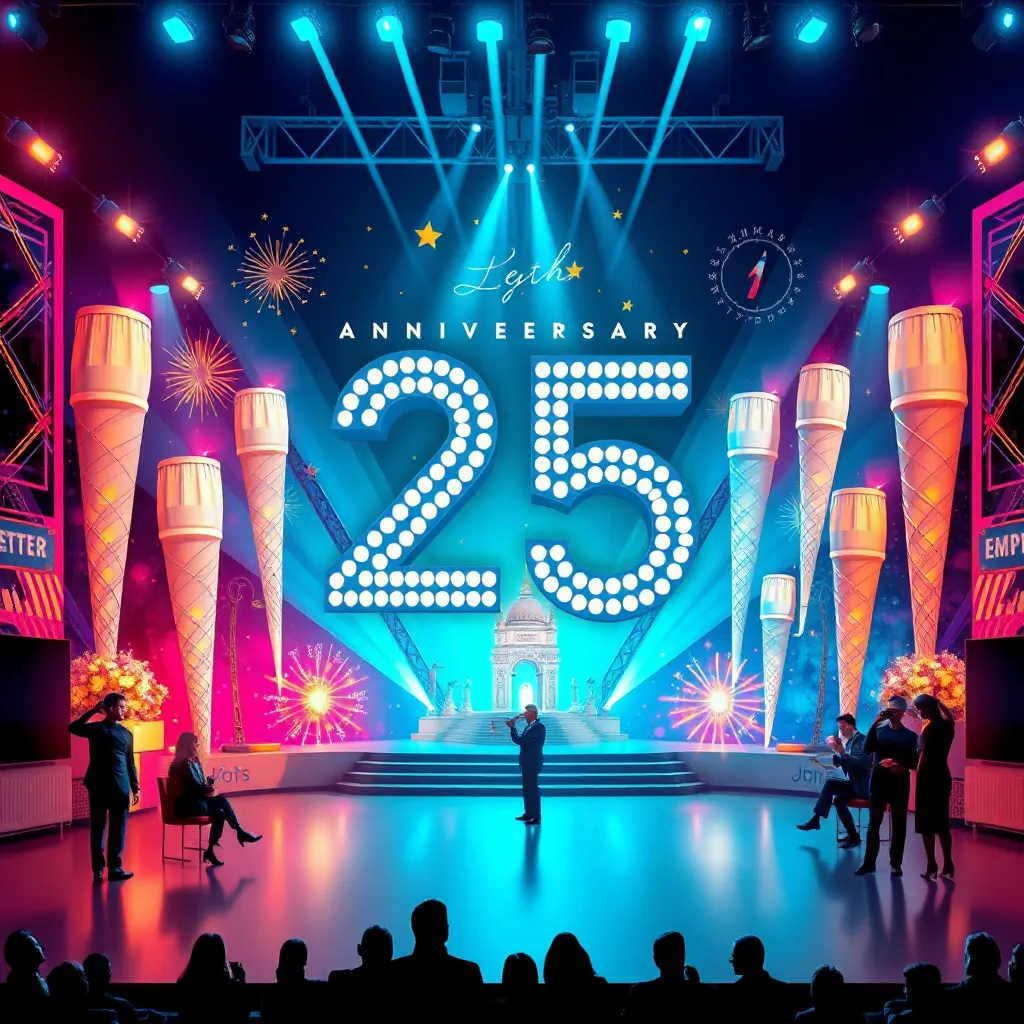 Celebrating a 25th Anniversary with Special Poster : LevelUpTalk