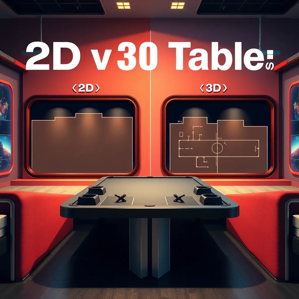 Choosing Between 2D and 3D Tables for 2.5D FPS Games : LevelUpTalk