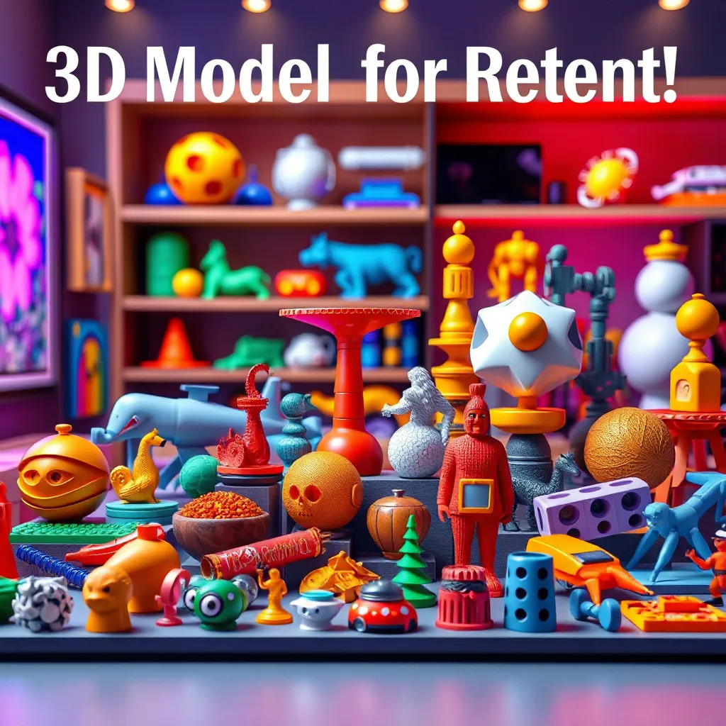 Exploring Innovative 3D Models for Creative Projects : LevelUpTalk