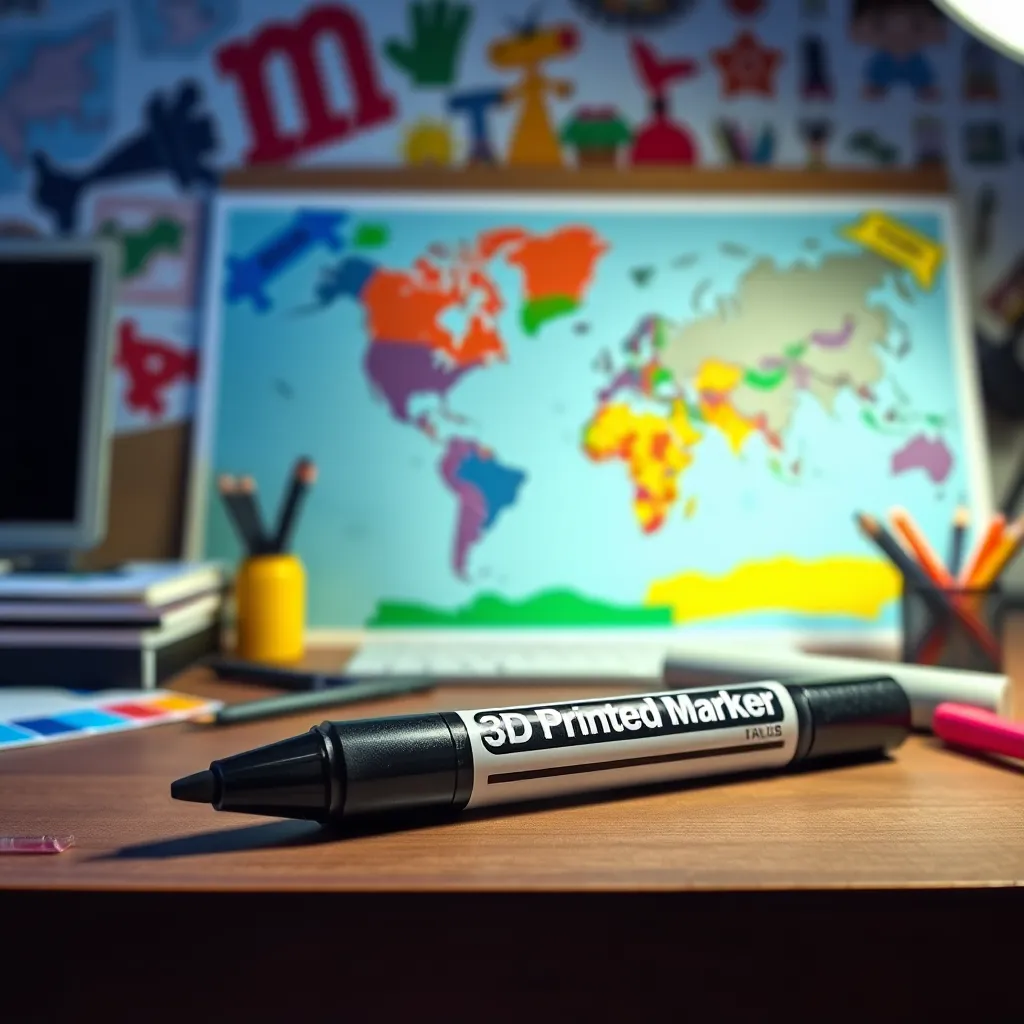 Explore the Unique Features of the Cool 3D Printed Marker : LevelUpTalk