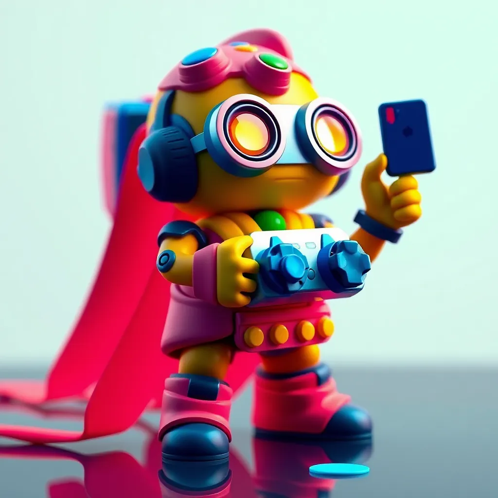 Transforming Gaming Console Designs into Real-Life Figures : LevelUpTalk