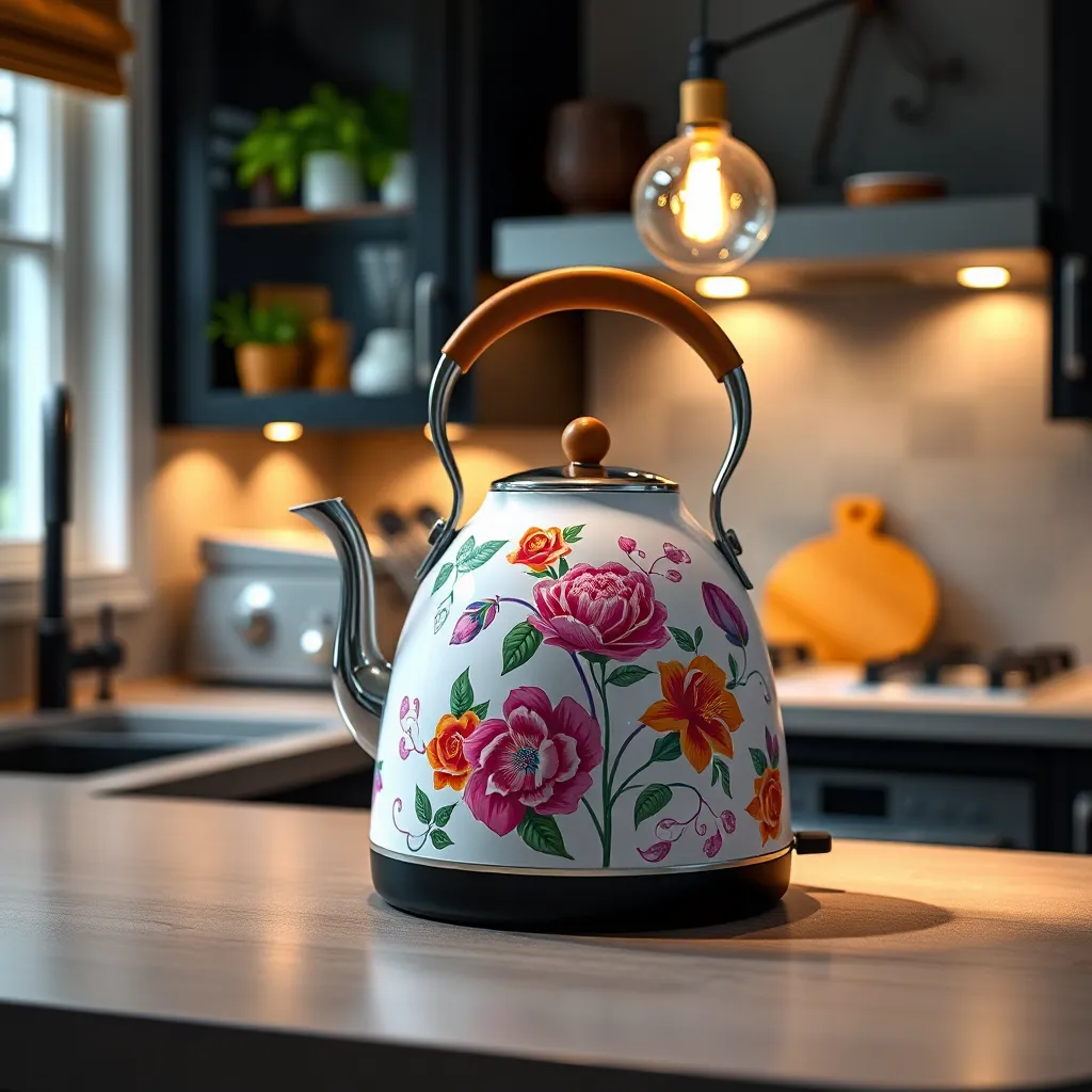 Unique 3D Printed Kettle Model Takes Design to New Heights : LevelUpTalk