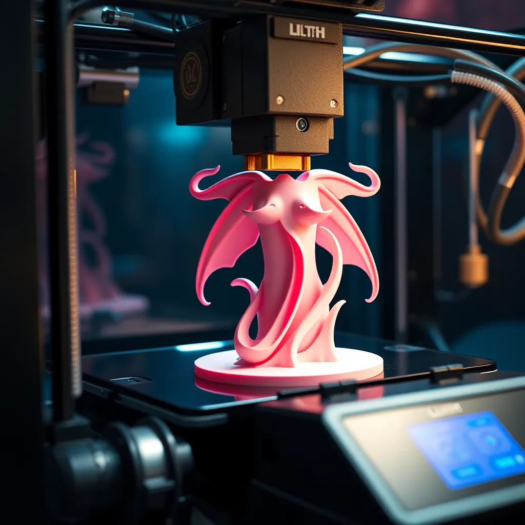 Explore the Lilith 3D Print Revolution in Design : LevelUpTalk