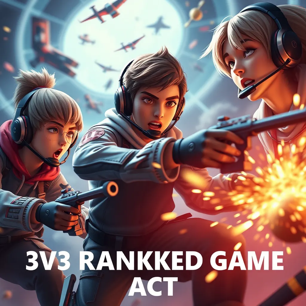 Exciting 3v3 Ranked Game Challenge Unfolds : LevelUpTalk