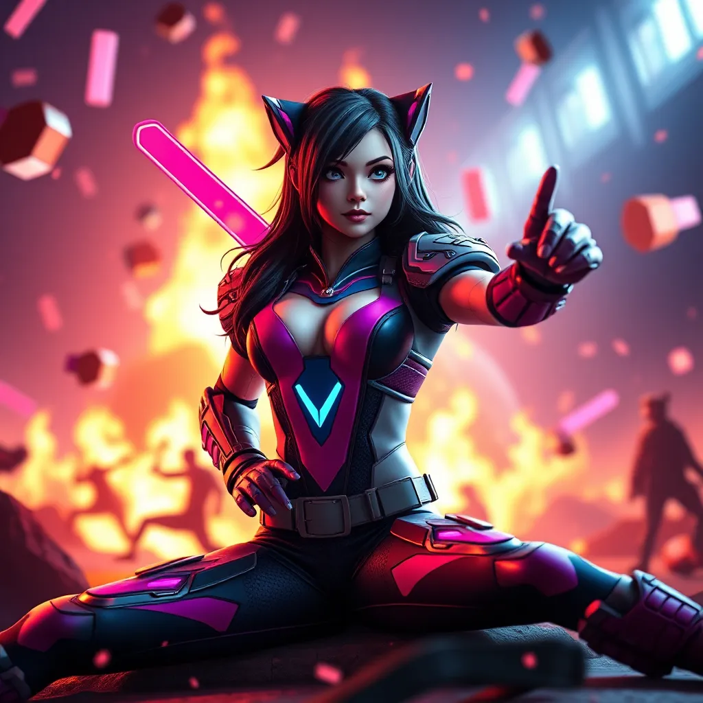 D.Va's New Highlight Intro and Tokki Inferno Unleashed : LevelUpTalk