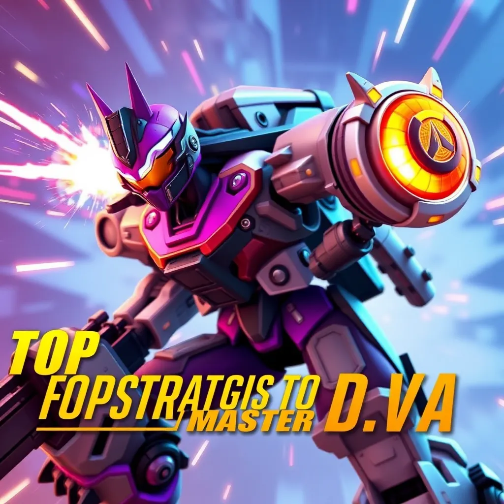 Top Strategies to Master D.Va in Overwatch : LevelUpTalk
