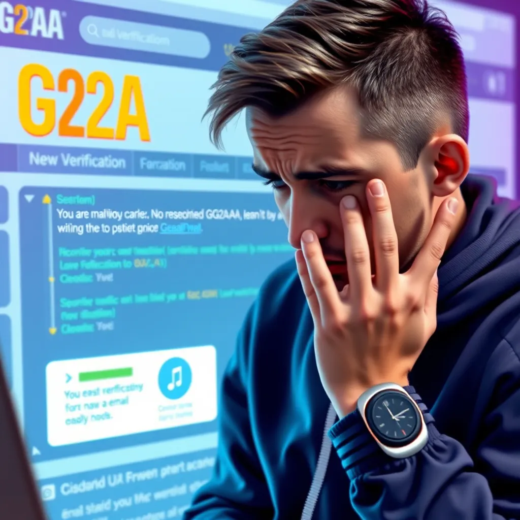 G2A Email Verification Issues: Users Struggle Today : LevelUpTalk