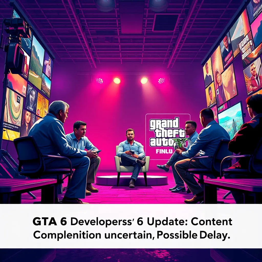 GTA 6 Update: Content Completion Uncertain, Possible Delay : LevelUpTalk