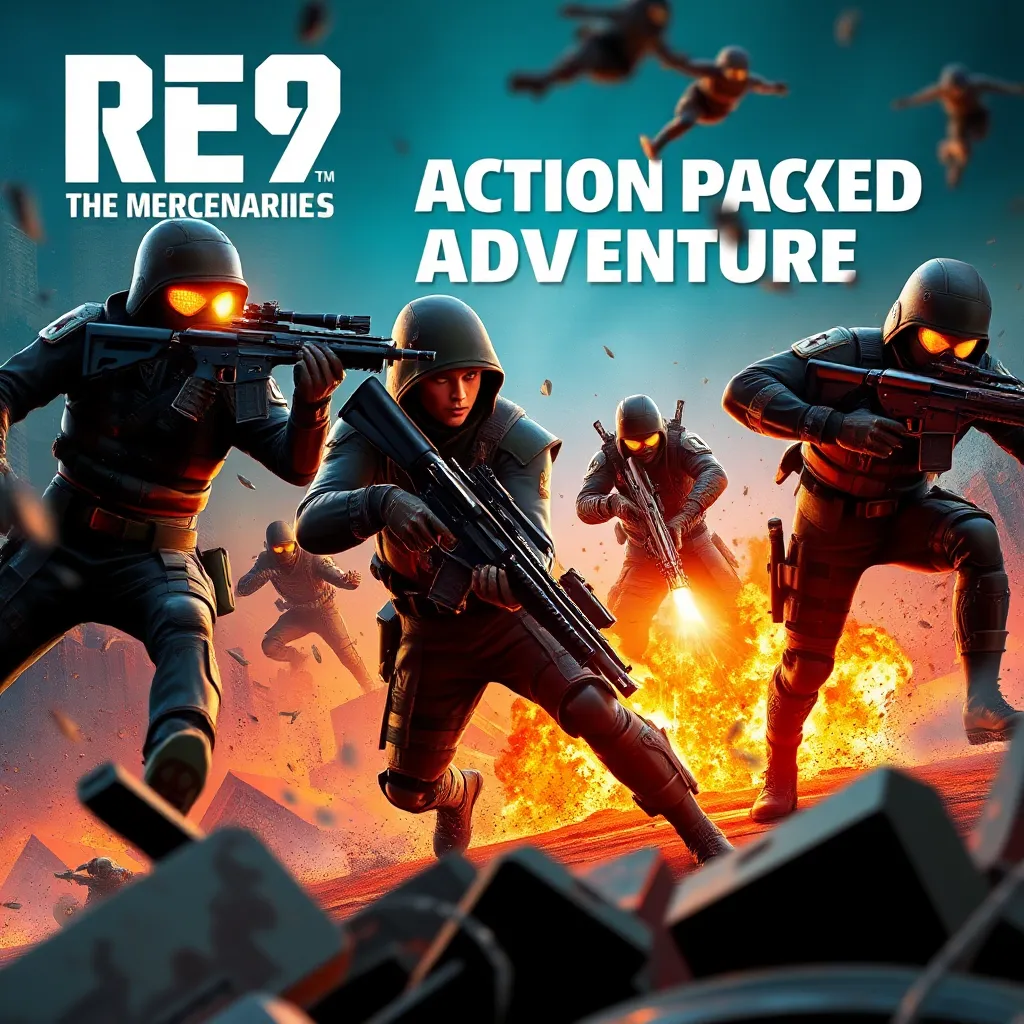 RE9 The Mercenaries: Unraveling the Action Packed Adventure : LevelUpTalk