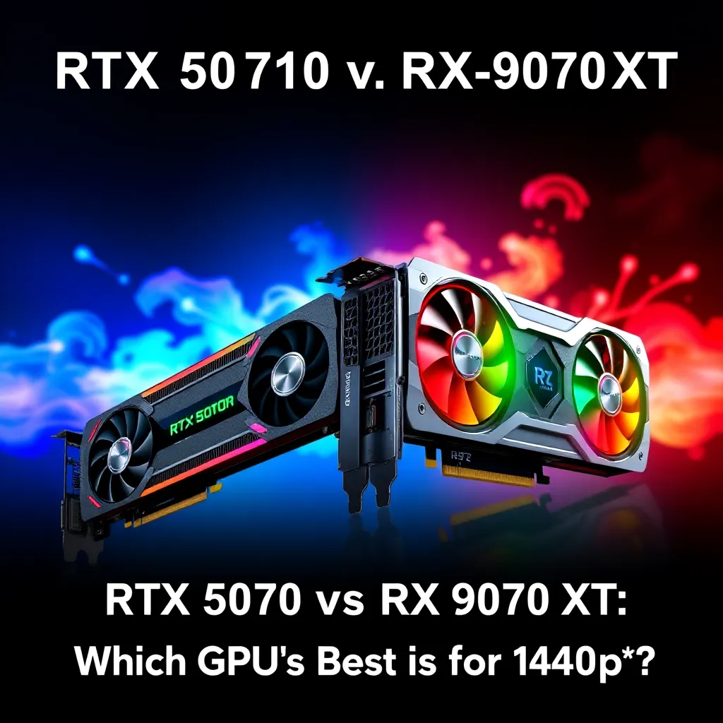 RTX 5070 vs. RX 9070 XT: Which GPU is Best for 1440p? : LevelUpTalk