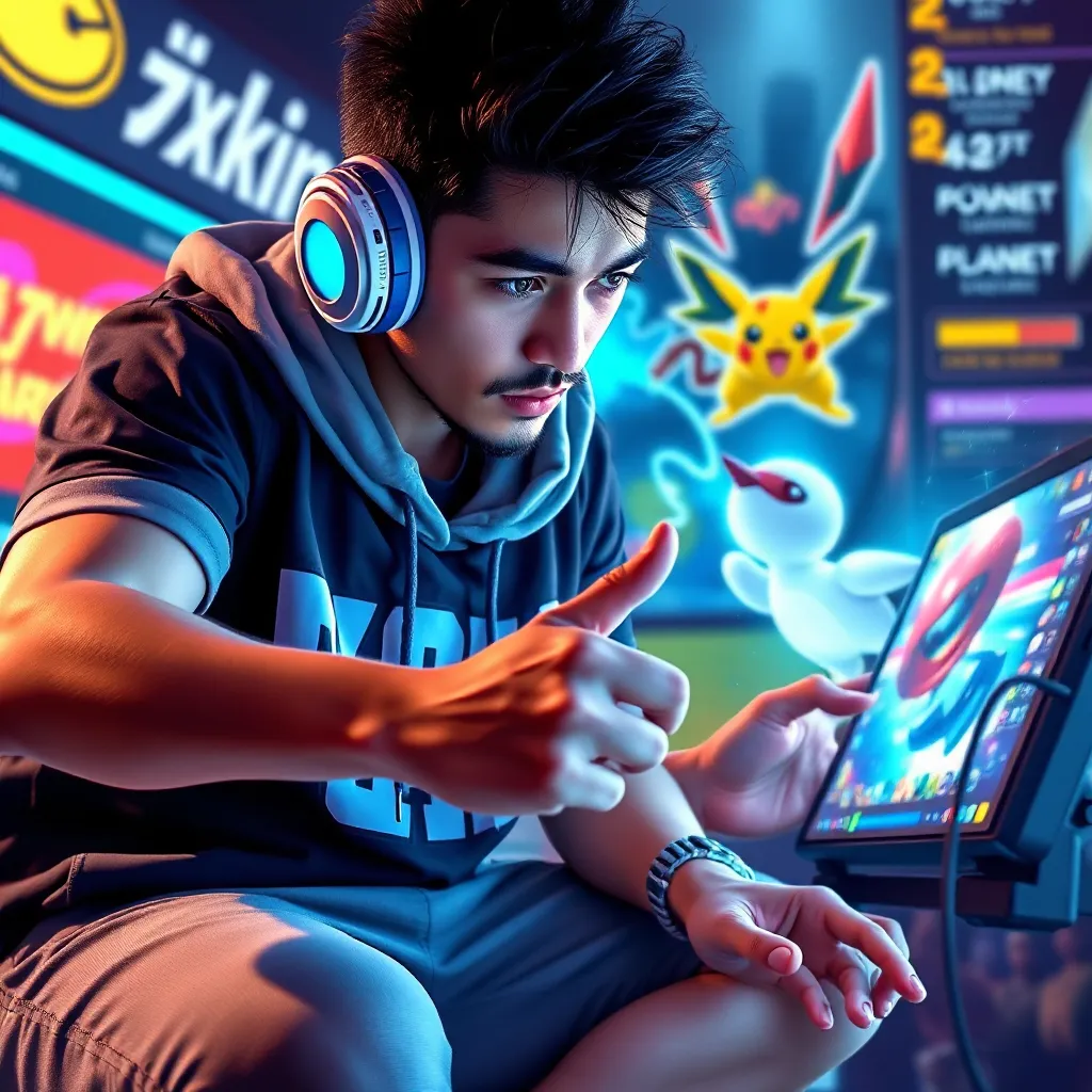 Vedal Showcases Impressive Skills in Pokemon Gameplay : LevelUpTalk