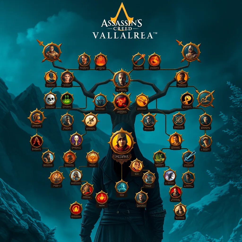 The Worst Video Game Skill Trees: AC Valhalla's Example : LevelUpTalk