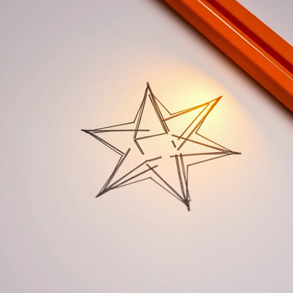 Accidental Drawing of Star Sparks Widespread Interest : LevelUpTalk