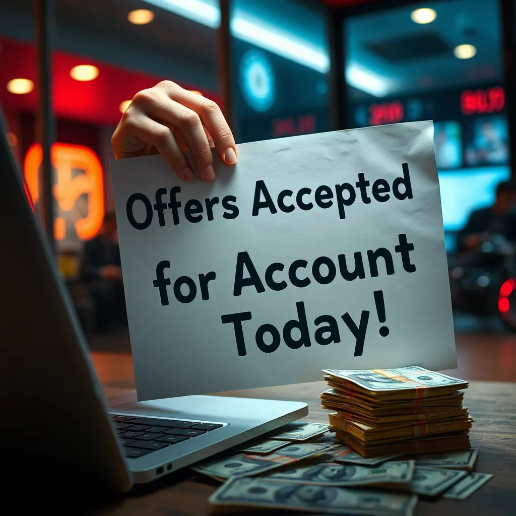 Offers Accepted for Selling My Account Today! : LevelUpTalk