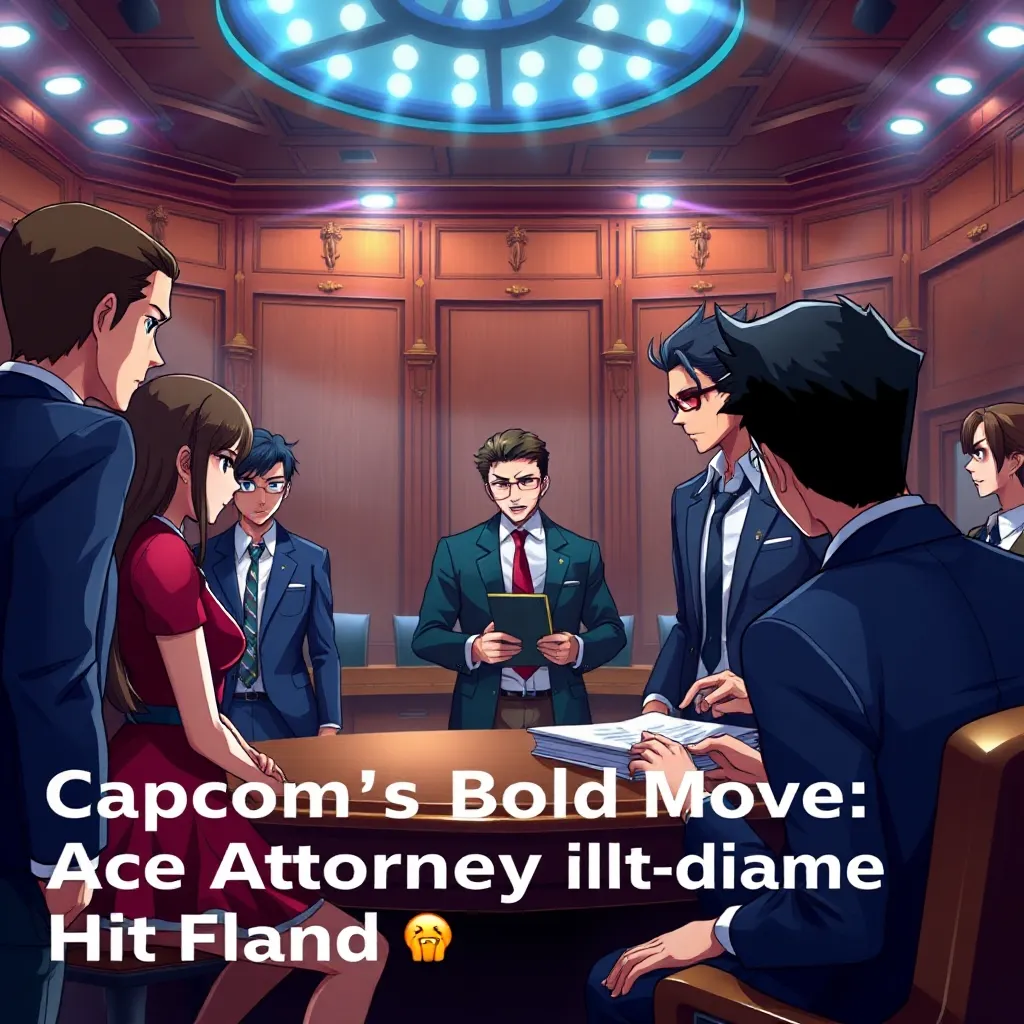 Capcom's Bold Move: How Ace Attorney Became a Hit Franchise : LevelUpTalk