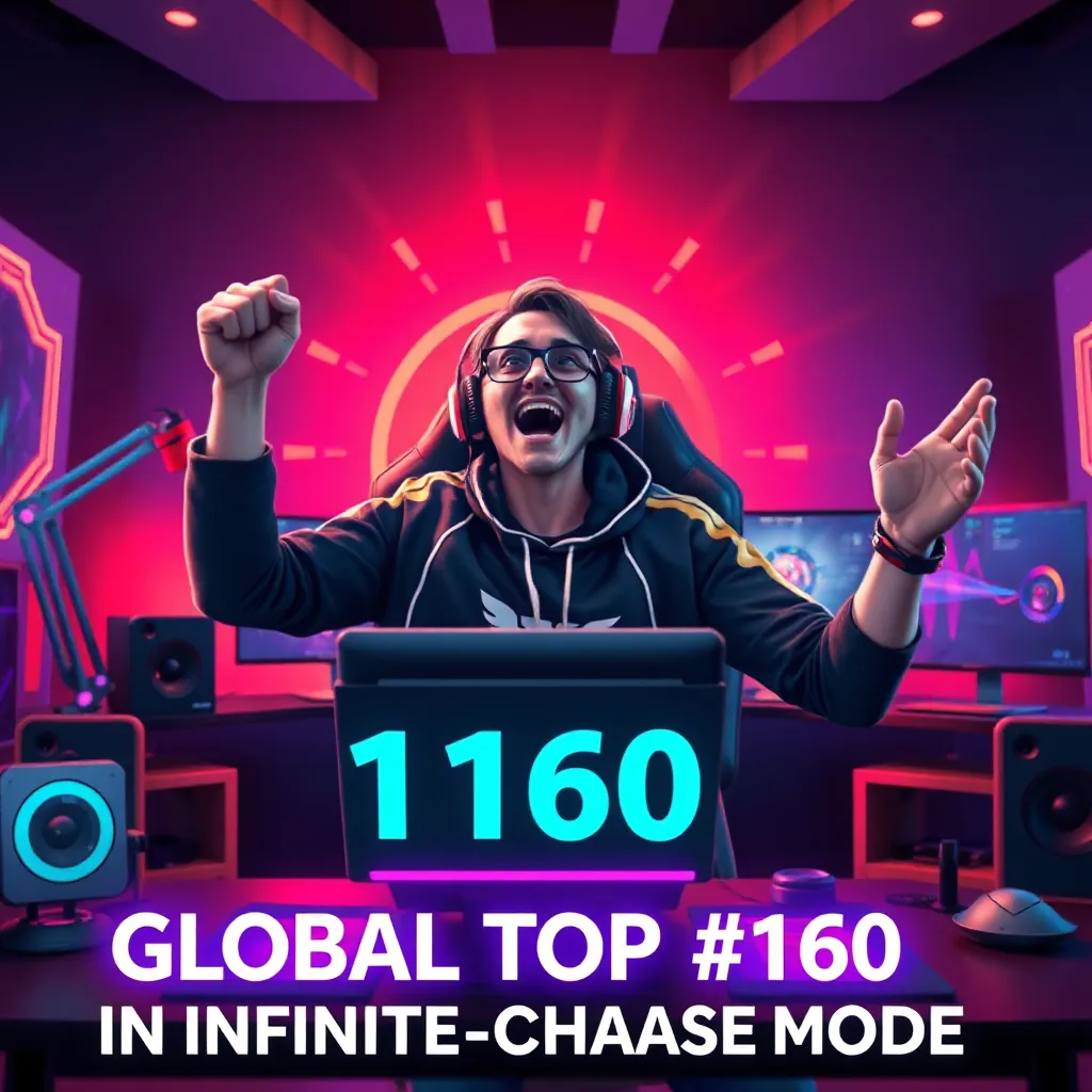 I Achieved Global Top #160 in Infinite Chase Mode : LevelUpTalk