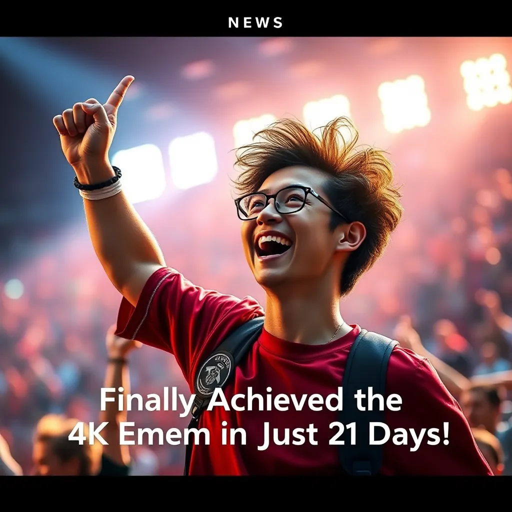 Finally Achieved the 4K Emblem in Just 21 Days! : LevelUpTalk