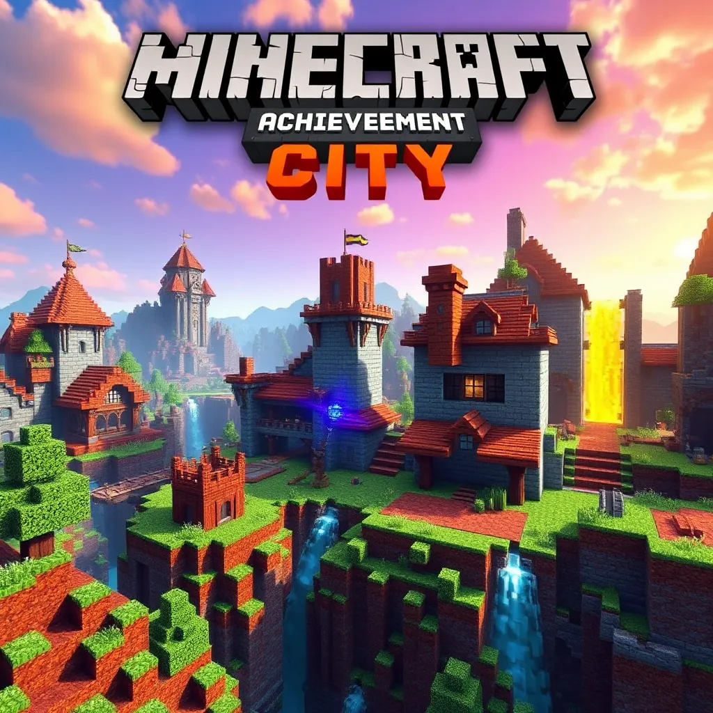 Exploring Achievement City: A Minecraft Bedrock Adventure : LevelUpTalk