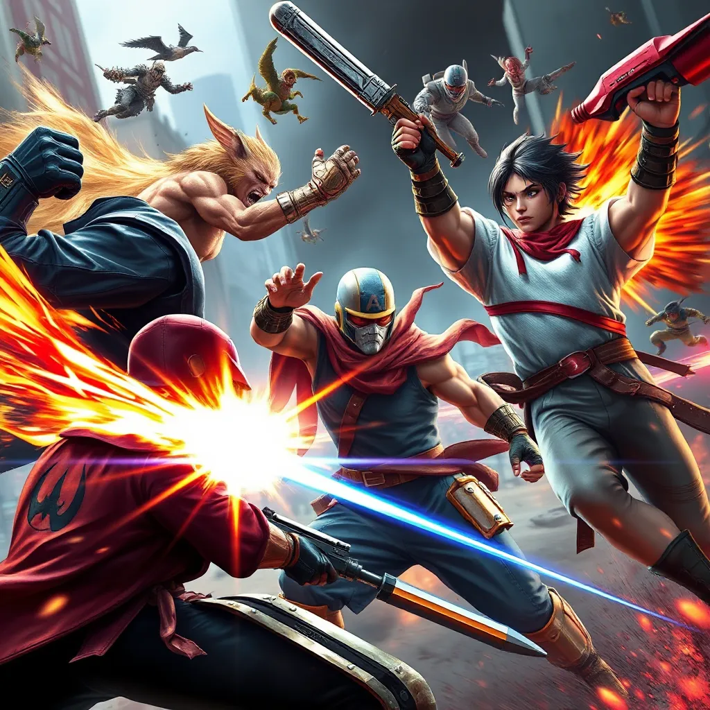 Top Action Combat Games with Thrilling Character Progression : LevelUpTalk