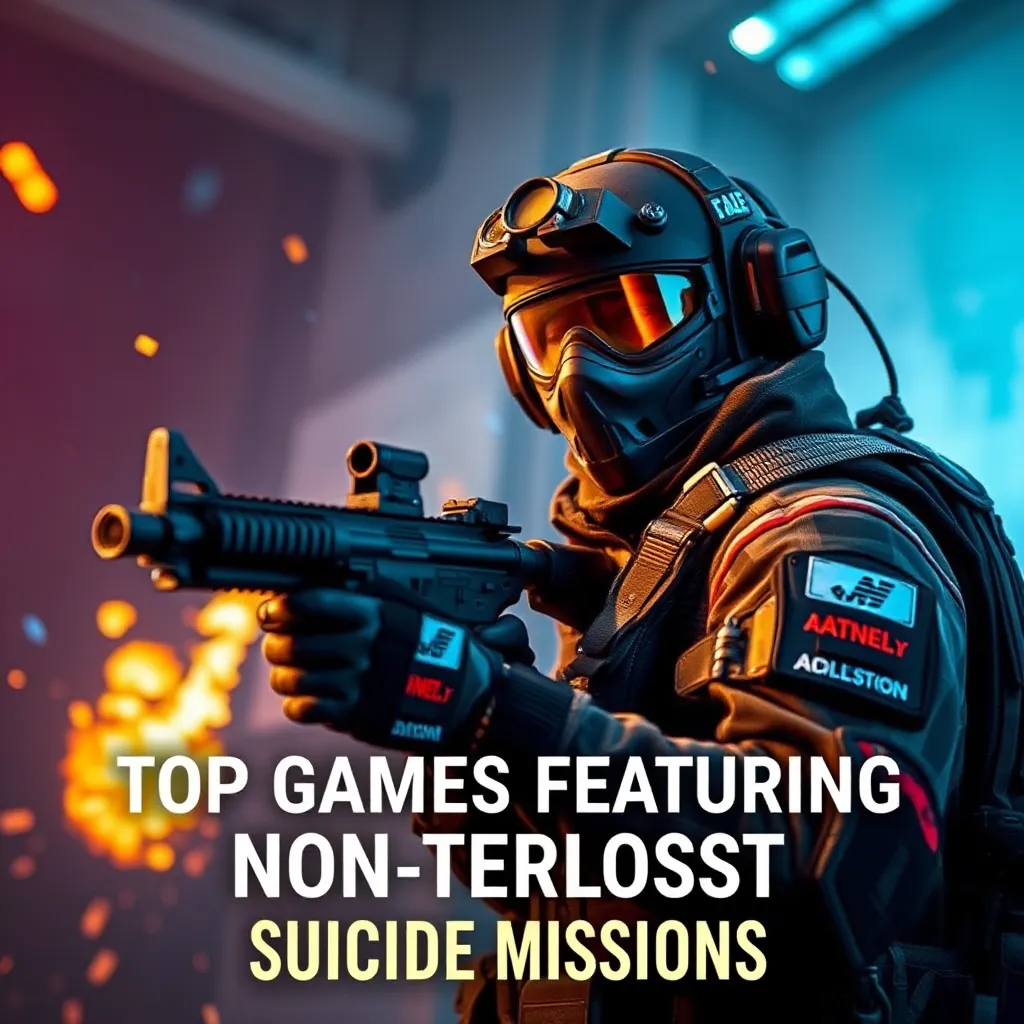 Top Games Featuring Non-Terrorist Suicide Missions : LevelUpTalk