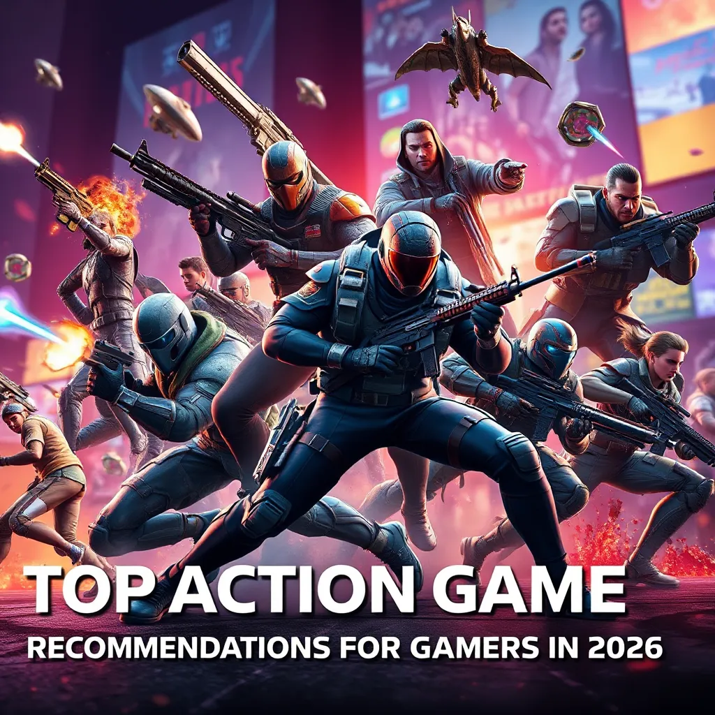 Top Action Game Recommendations for Gamers in 2026 : LevelUpTalk