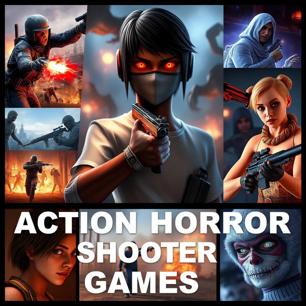 Top Action Horror Shooter Recommendations for PS4/PS5 : LevelUpTalk