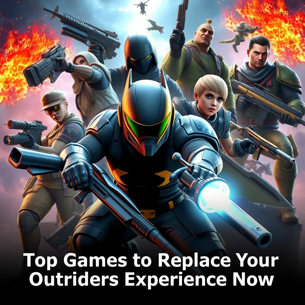 Top Games to Replace Your Outriders Experience Now : LevelUpTalk