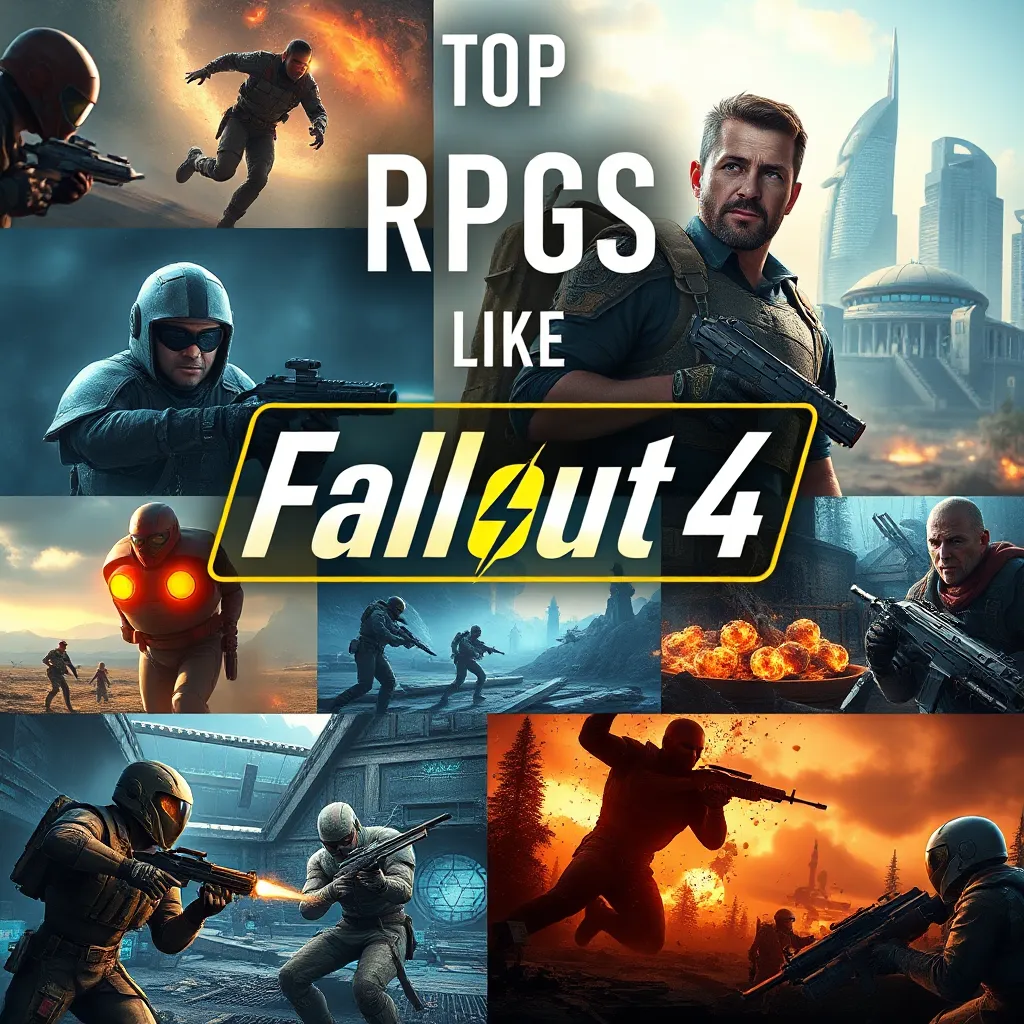 Top Action RPGs Like Fallout 4: Exploring Your Options : LevelUpTalk