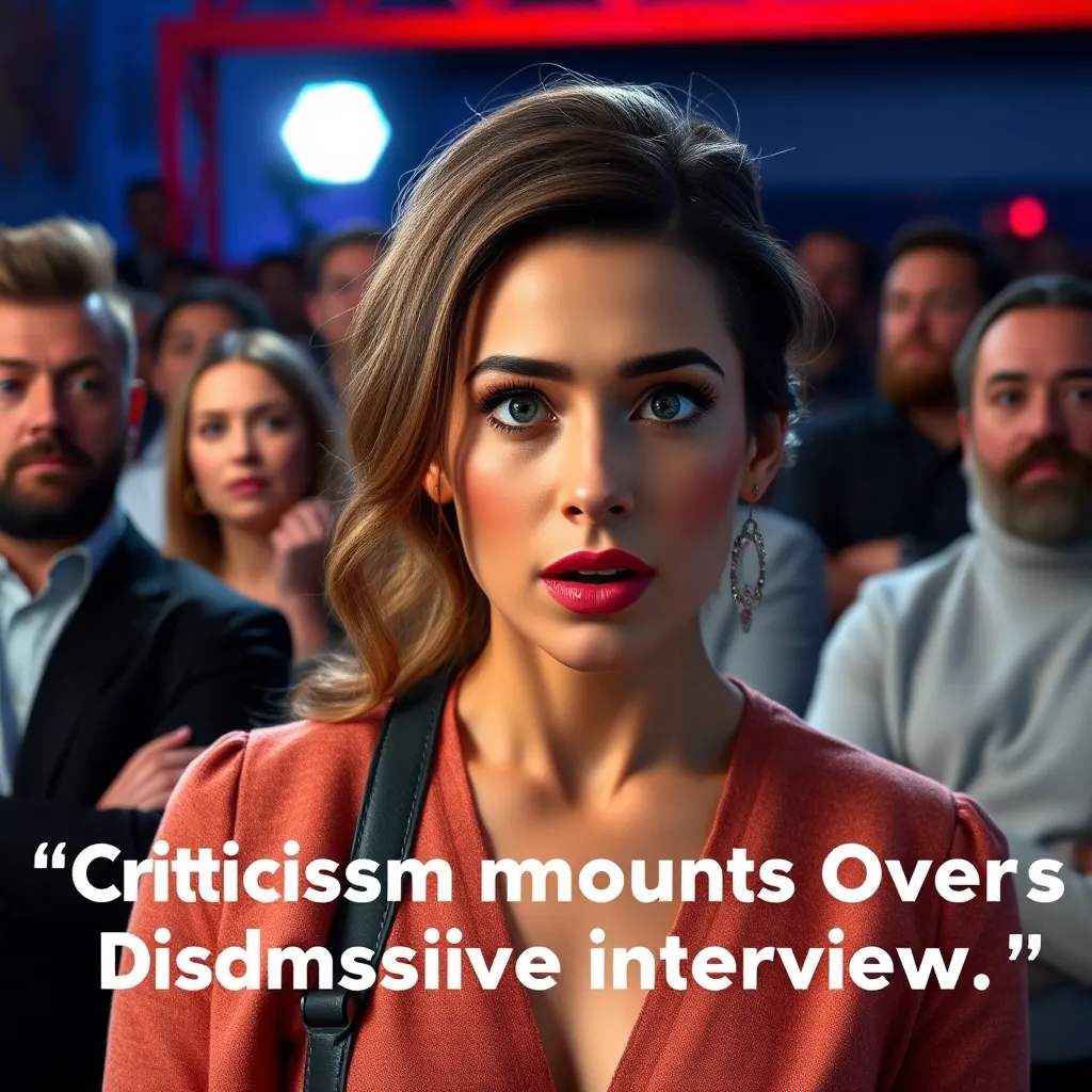 Criticism Mounts Over Actress's Dismissive Interview : LevelUpTalk
