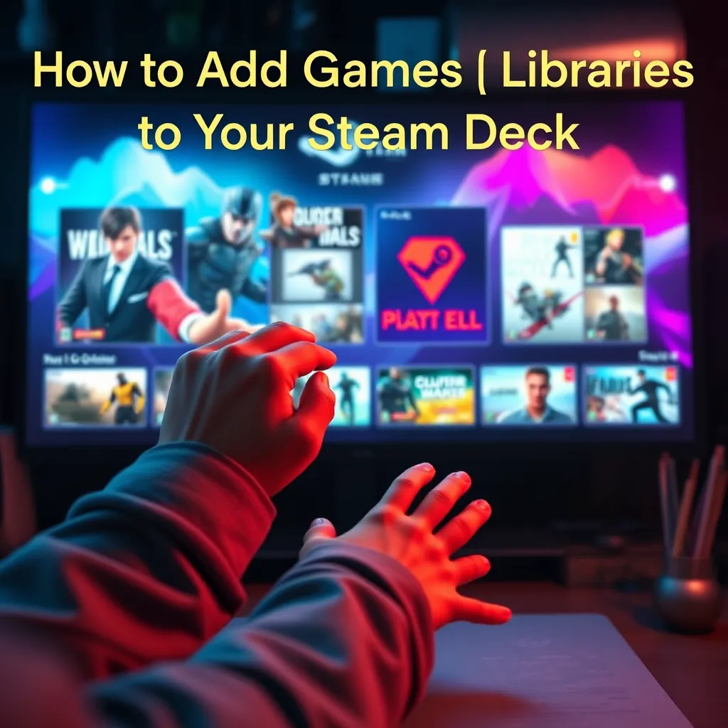 How to Add Games from Other Libraries to Your Steam Deck : LevelUpTalk