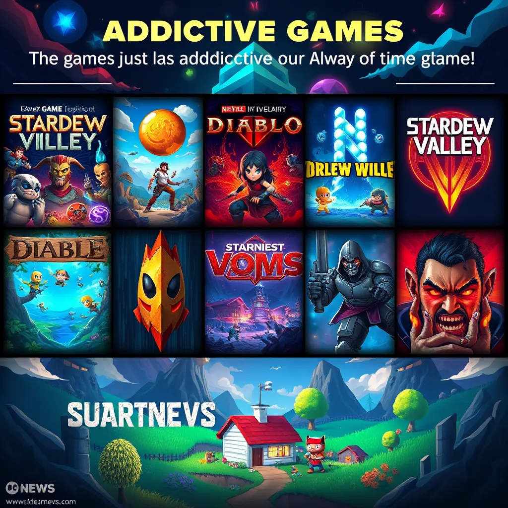 Top Games Just as Addictive as Stardew Valley or Diablo : LevelUpTalk