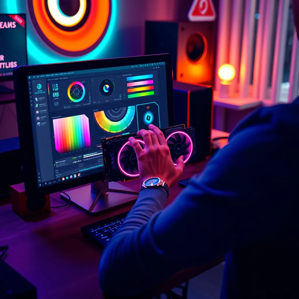 How to Adjust RGB Lights on RX 9060 XT Sapphire Nitro Plus : LevelUpTalk