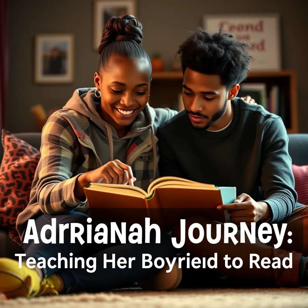 Adrianah's Journey: Teaching Her Boyfriend to Read : LevelUpTalk