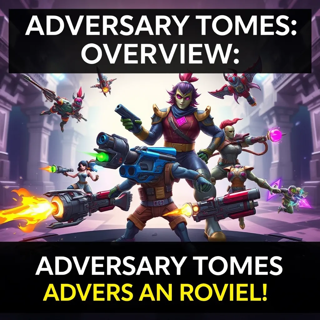 Exploring Weapon Concepts: Adversary Tomes in Detail : LevelUpTalk