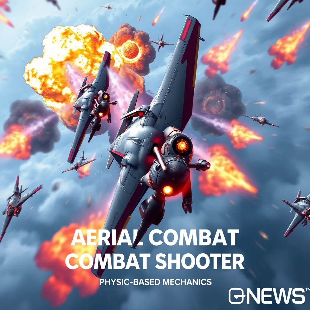 Exciting Aerial Combat Shooter Features Physics-based Mechanics ...