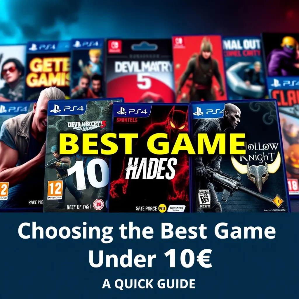 Choosing the Best Game Under 10€: A Quick Guide : LevelUpTalk