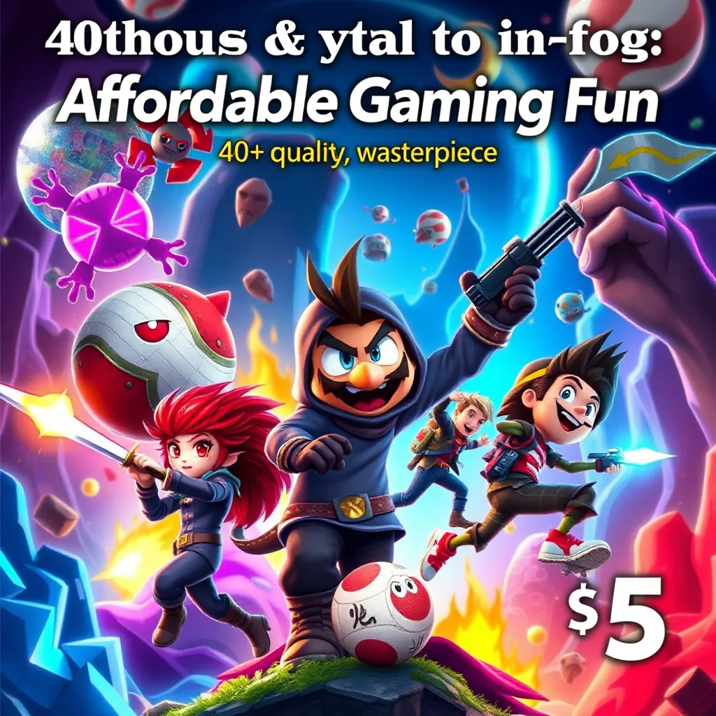 Unbeatable Value: 40+ Hours of Fun for Just $5 : LevelUpTalk