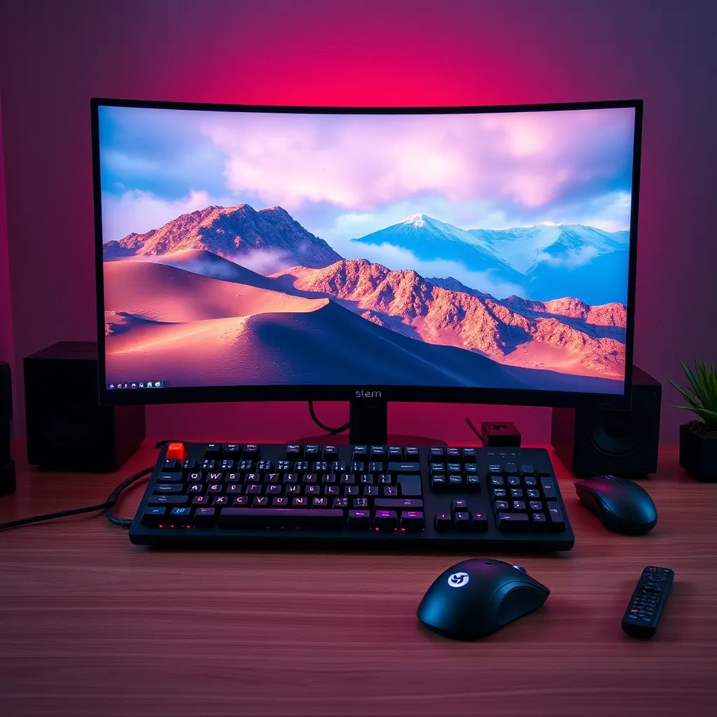 Affordable Steam Deck Setup: Monitor, Keyboard, Mouse : LevelUpTalk