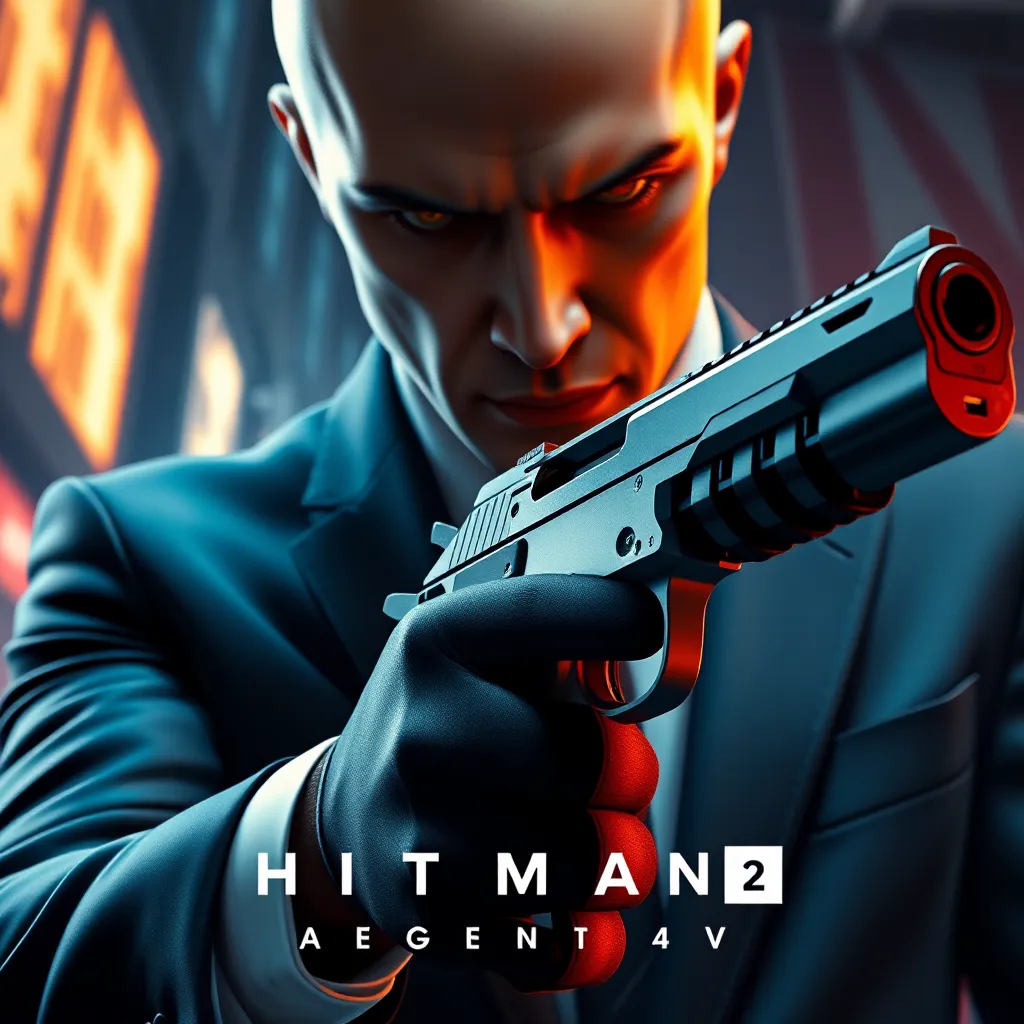 Identification of the Gun in Hitman 2 Poster Revealed : LevelUpTalk