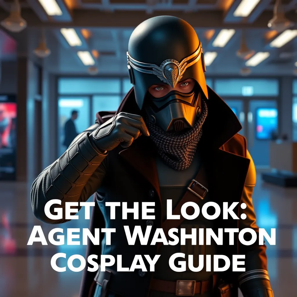 Get the Look: Agent Washington Cosplay Guide : LevelUpTalk