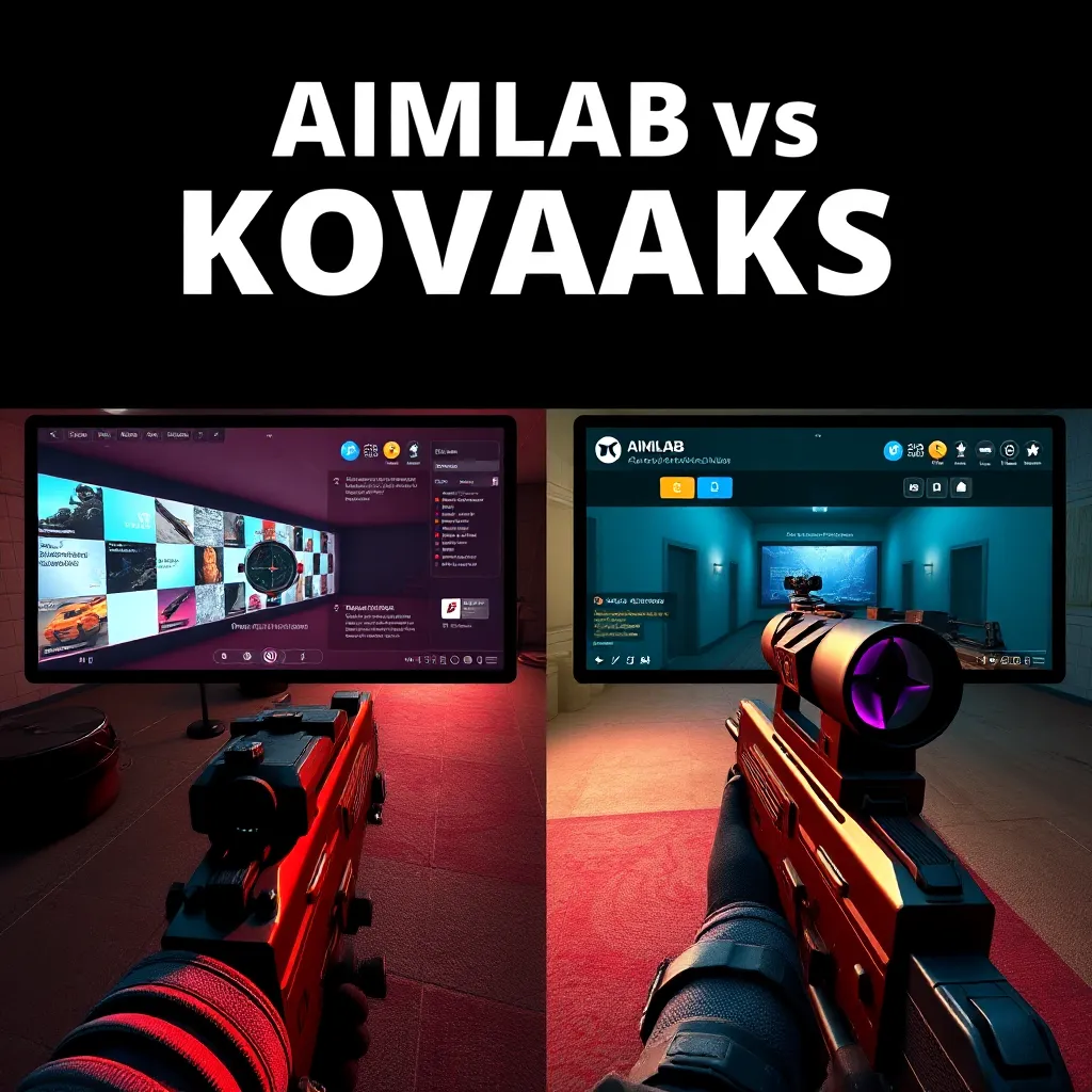 Aimlab vs Kovaaks: Which Aim Trainer Should You Choose? : LevelUpTalk
