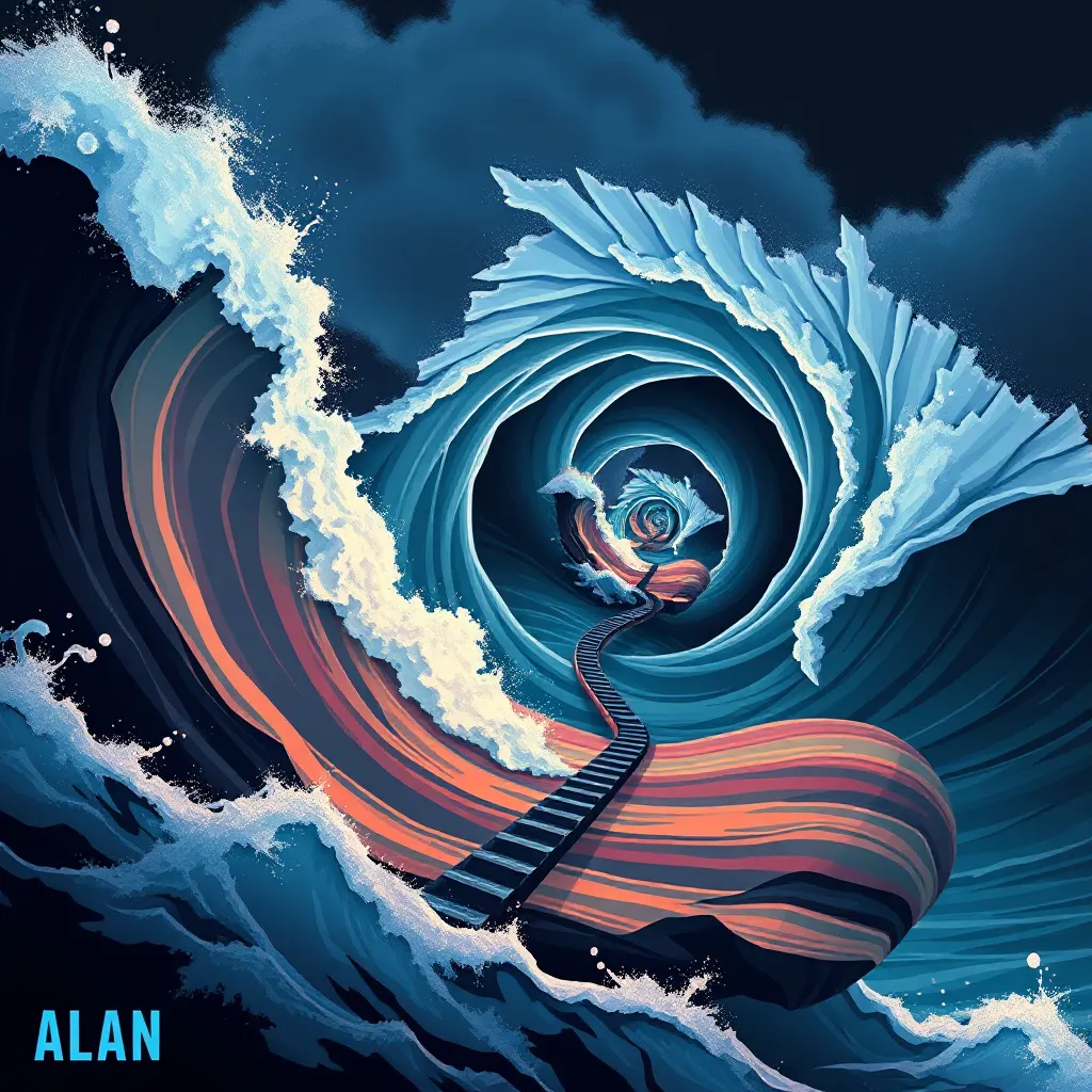 Exploring Alan Wake's Themes: Ocean vs. Spiral Concepts : LevelUpTalk