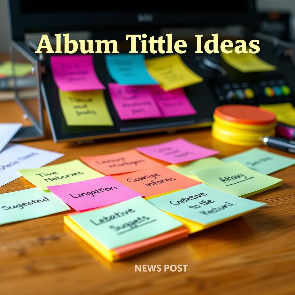 Creative Ideas for Naming Your Next Album : LevelUpTalk